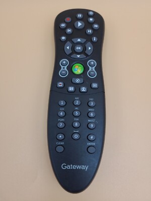 Gateway RC1534049/00 RC6 Windows Media Center Remote Control for ...