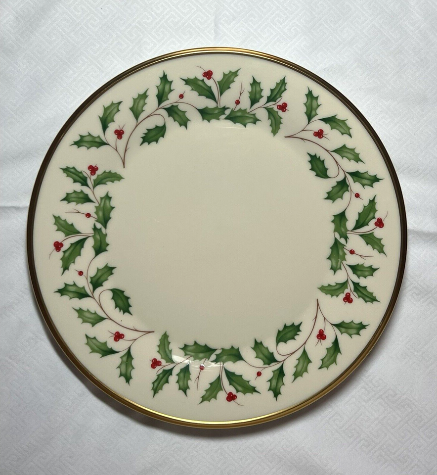 Lenox Holiday Dinnerware China 4-Piece Place Setting w/24k Gold Trim | eBay
