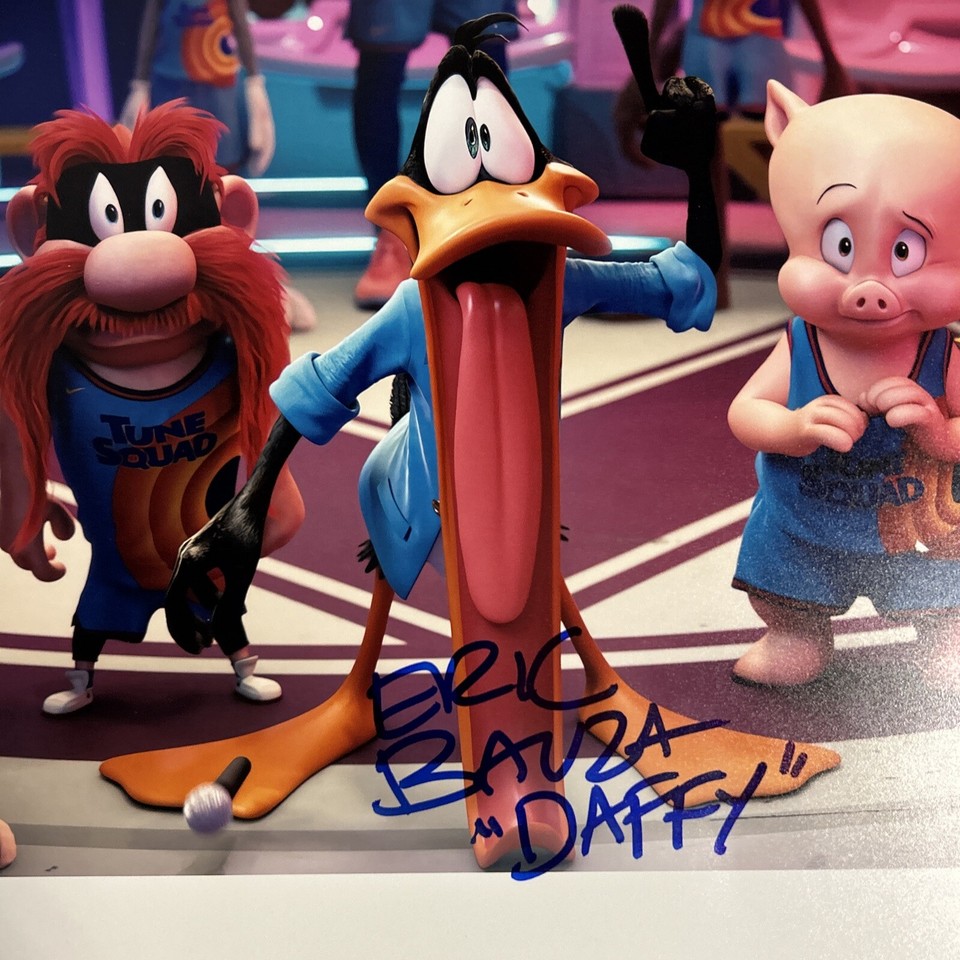 Eric Bauza signed autograph auto 11x14 Photo Voice Actor for Daffy Duck ...