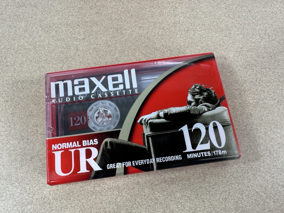 RARE - Lot of 20 Blank Maxell UR 120 cassette tapes. Type I, Normal ...
