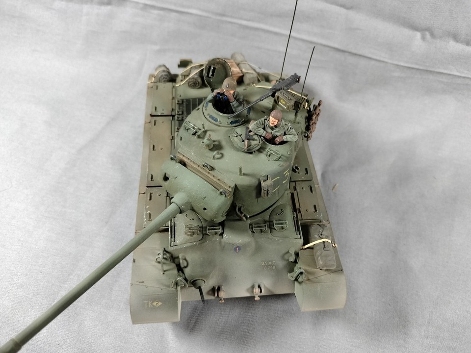 Built 1/35 USMC M26 Pershing Korea era | eBay