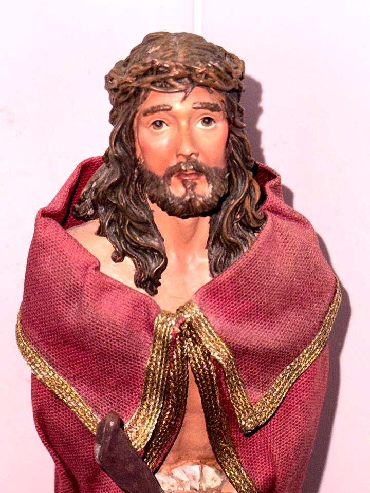 JESUS STANDS CONDEMNED POWER OF THE PASSION FIGURINE ASHTON DRAKE ...