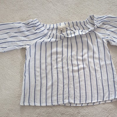 Lovely off shoulder top Size 36, By H&M, summet | eBay