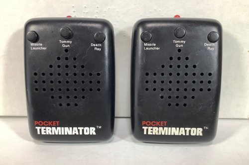 Tested Pocket TERMINATOR Sound Effect Toy lot of 2 | eBay