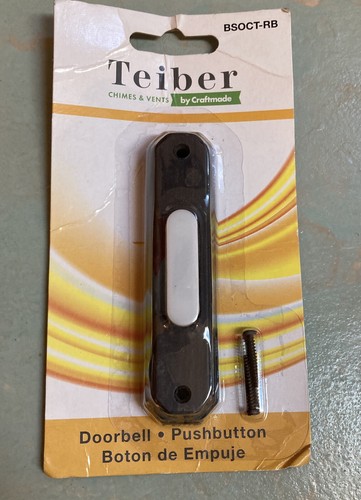 Teiber New Surface Mount Lighted Push Button Doorbell Ringer ...
