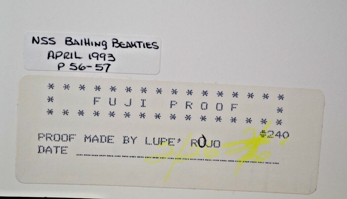 Jennifer Lavoie Playboy Autographed 18x12.5 Fuji Proof Photo w/COA CRM ...