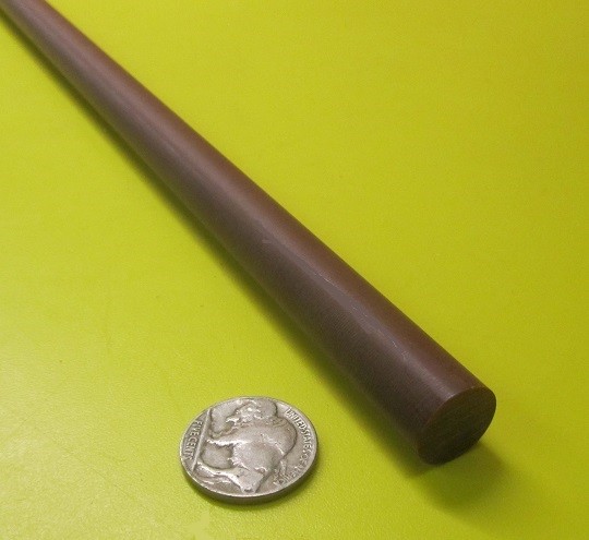 Phenolic Micarta XX Paper Rods .562" (9/16") Diameter x 48" Long, | eBay