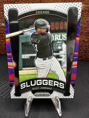 💥2021 Panini Prizm Eloy Jimenez SLUGGERS Insert SL4 Chicago White Sox ...