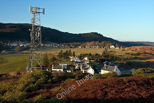 Photo 6x4 Port Righ Carradale With Carradale East beyond and Deer Hill ...