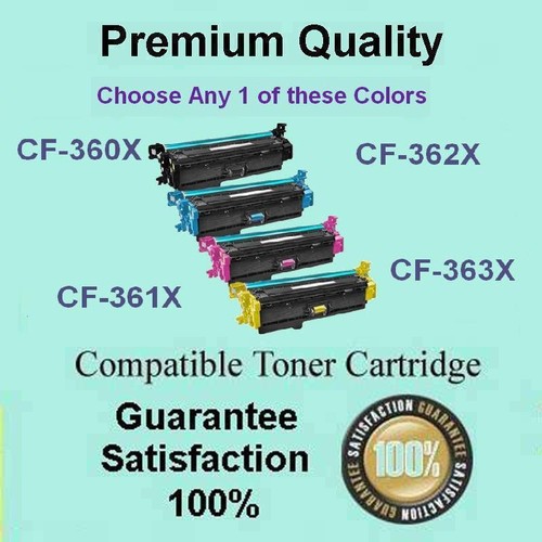 Any1 CF360X CF361X CF362X CF363X Comp. #508X HP COLOR LASERJET M553N ...
