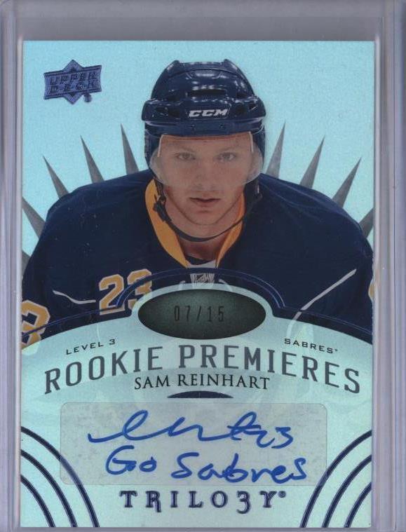 2014-15 Upper Deck Trilogy - Level 3 Rookie Premieres Autograph ...