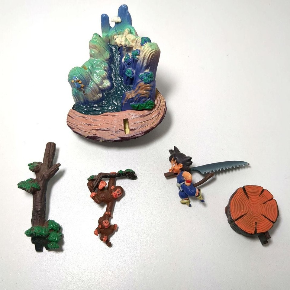 Dragon Ball Capsule Chronicle Chapter Son Goku Monkey log Figure Hobby ...