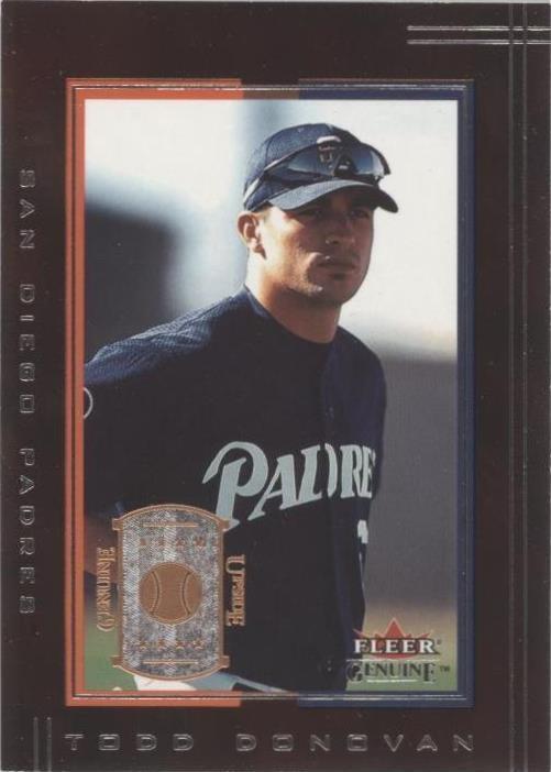 2002 Fleer Genuine - Genuine Upside Todd Donovan #119 /2002 (RC) for sale online | eBay