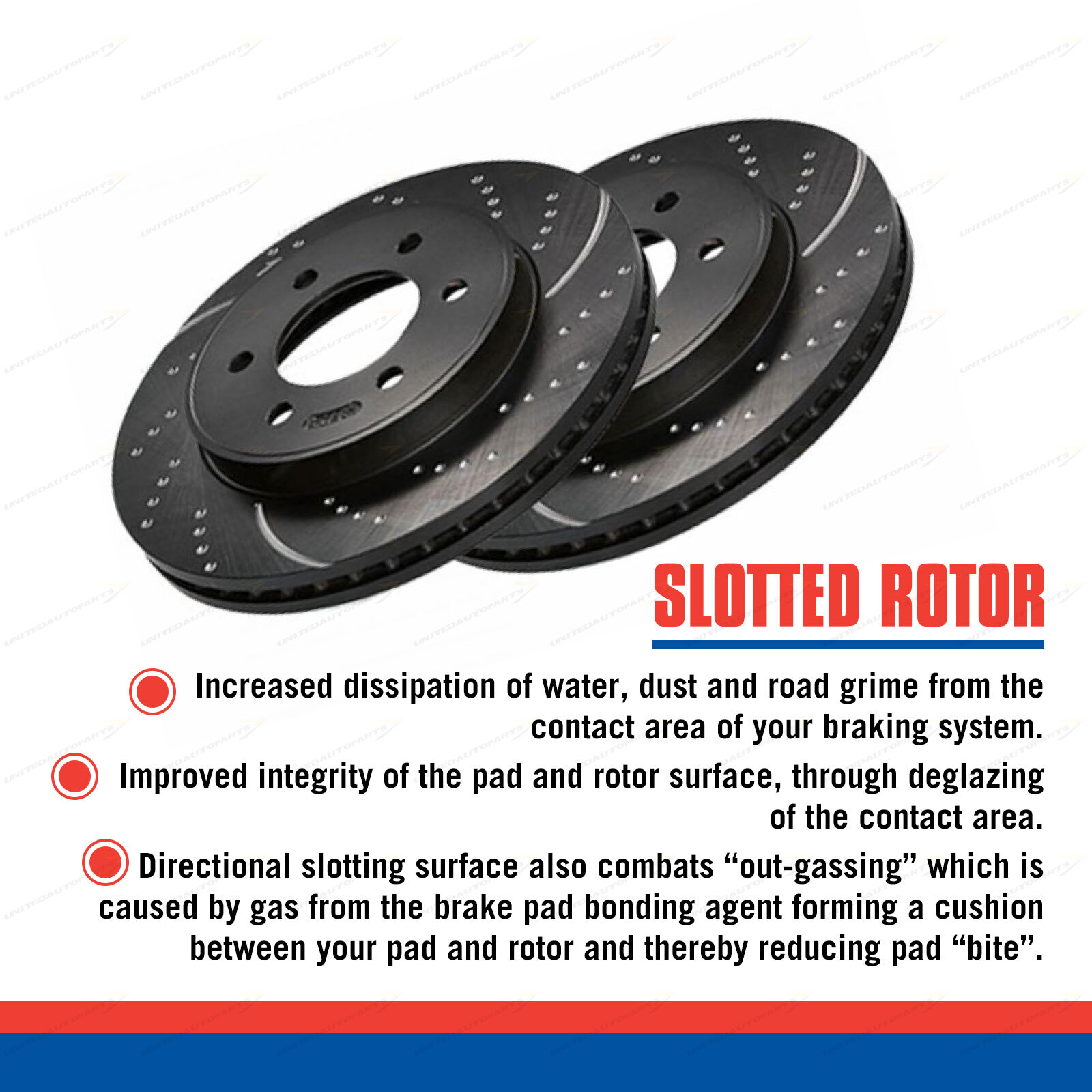 Front+Rear Slotted Disc Brake Rotors for Mercedes Benz Sprinter 311 313 ...