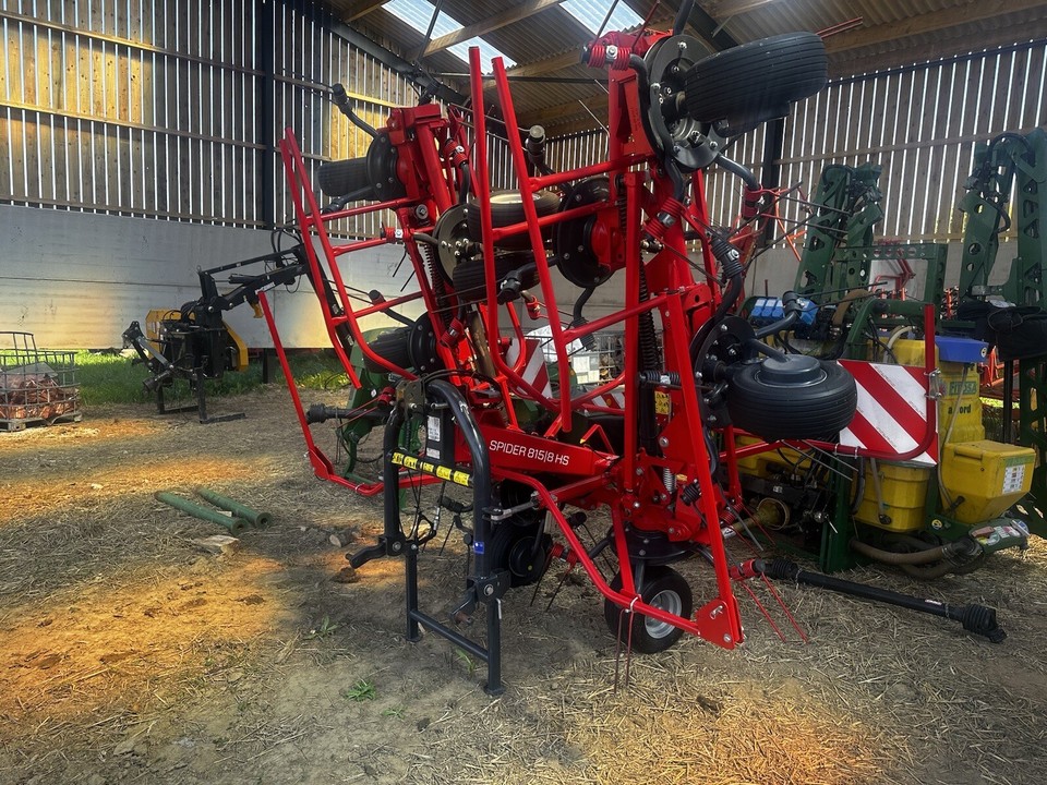 Nearly New Sip / Spider 8 Rotor Tedder | eBay UK