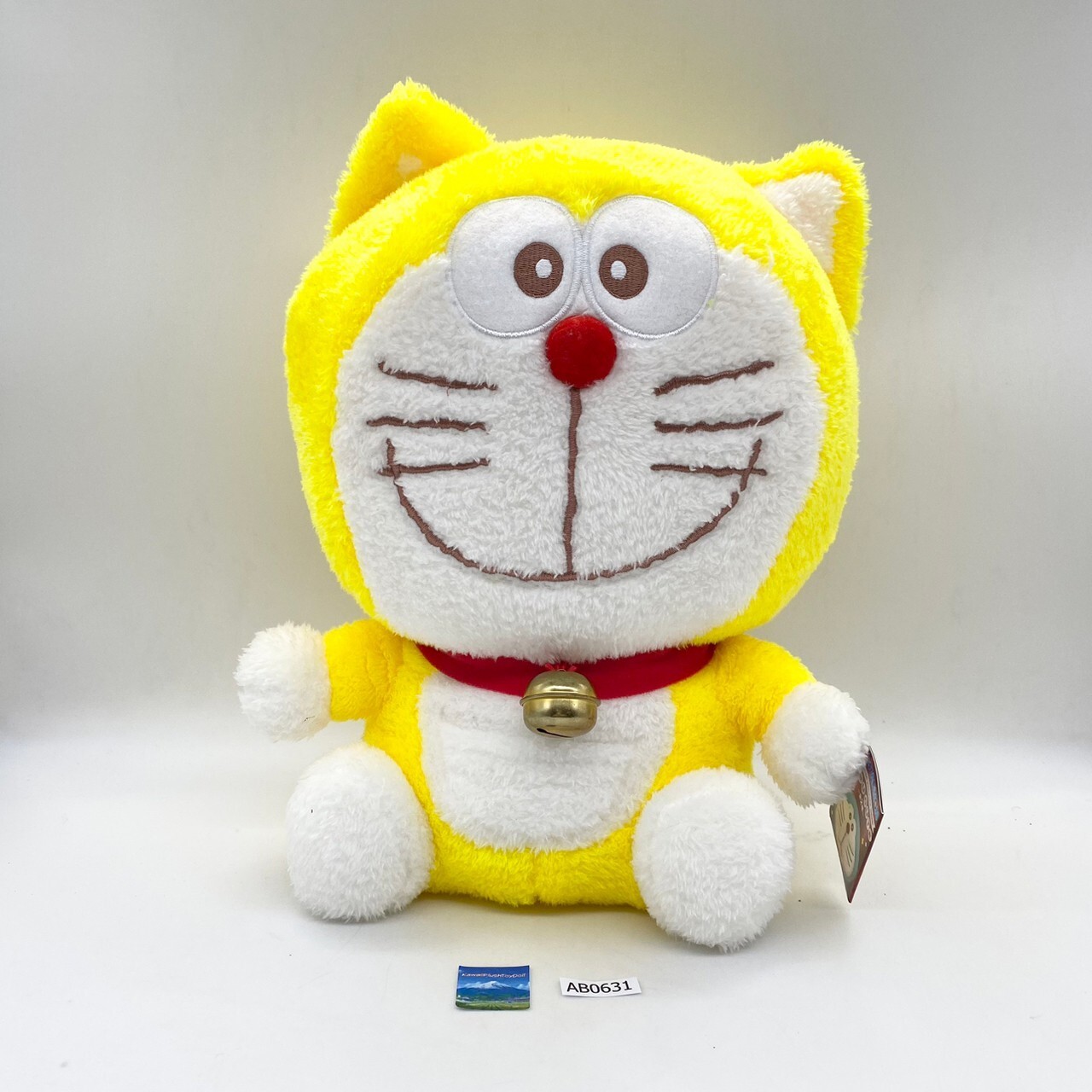 Doraemon Yellow AB631 Amusement Toy TAITO MARU CUTE Plush 12" Tag Toy ...