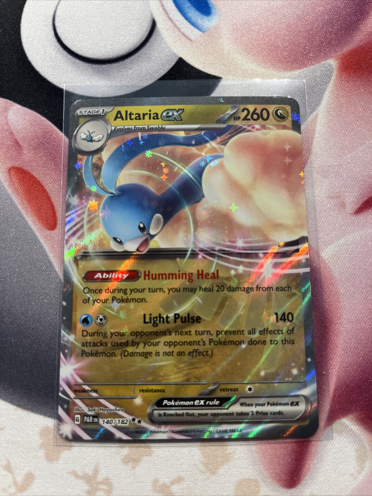 Pokémon TCG Altaria ex Paradox Rift 140/182 Holo Double Rare | eBay