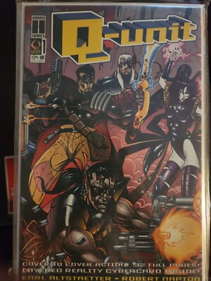 Q-Unit #1 HARRIS COMIC BOOK SEALED HIGH GRADE V40-117 | eBay