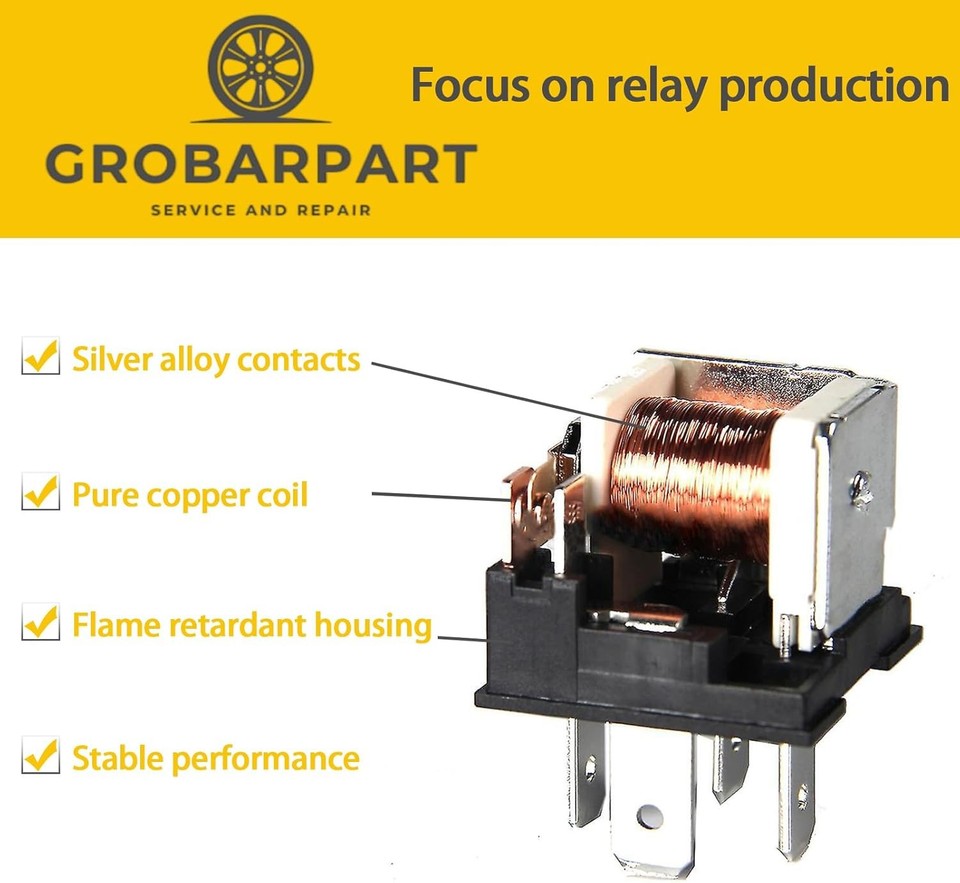 LED Turn Signal Flasher Relay 5 Pin Compatible with Ford F150 98-10 ...