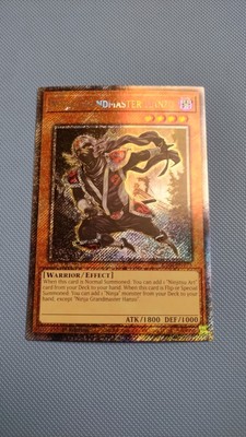 Ninja Grandmaster Hanzo (Platinum Secret Rare) RA04-EN173 Quarter ...