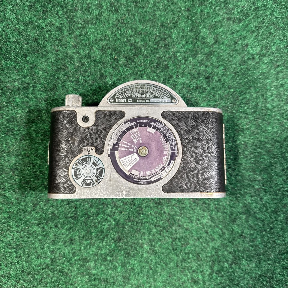 MERCURY II CX 1/2 Frame camera Universal 2.7 Tricor Lens With Case | eBay