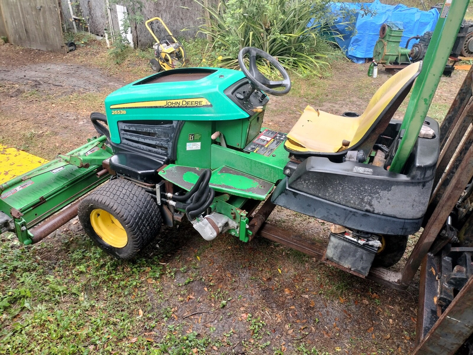 Diesel John Deere 2653B 2653 Precision Reel Lawn Mower | eBay