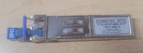 CORETEK OPTO CT-0155TSP-MB6L-D CP / SFP1-2605_K 1310nm 3.3v | eBay