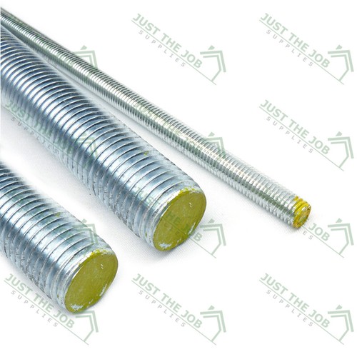 Fully Threaded Bar - High Tensile - Grade 8.8 - Zinc - M6-M20 Studding ...