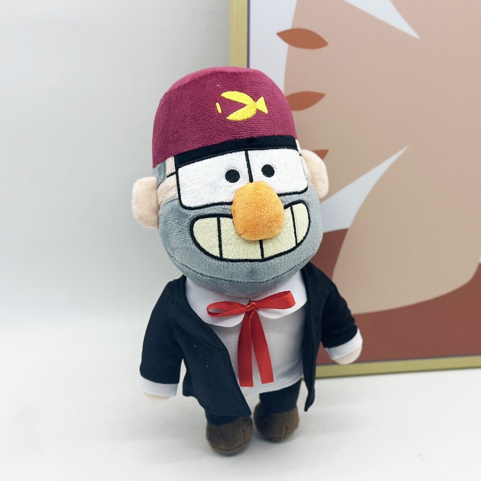 25CM Grunkle Stan Gravity Falls Plush Doll Cosplay Prop Toys Stuffed ...
