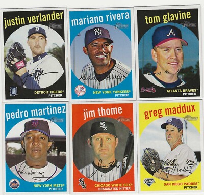 239 Different 2008 Topps Heritage 1959 Topps Retro | eBay