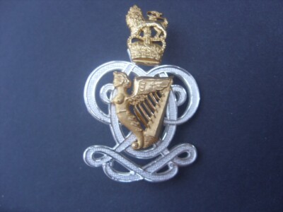 THE QUEENS ROYAL HUSSARS WO1 /OFFICER POUCH BADGE QRH BRITISH ARMY ...