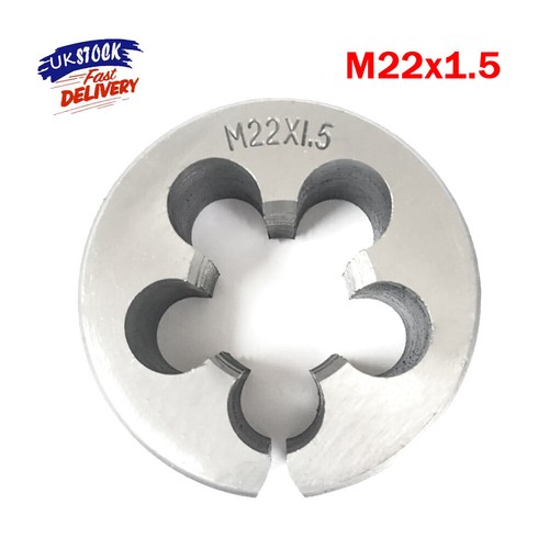 M22 x 1.5mm Metric Thread Cutting Die Right Hand Round Threading Dies ...