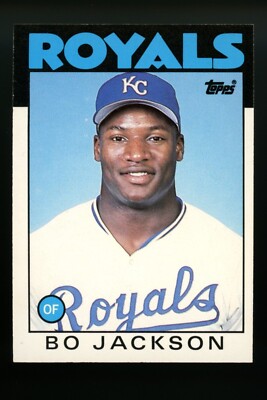 1986 Topps Traded #50T Bo Jackson Rookie - SKU10 | eBay