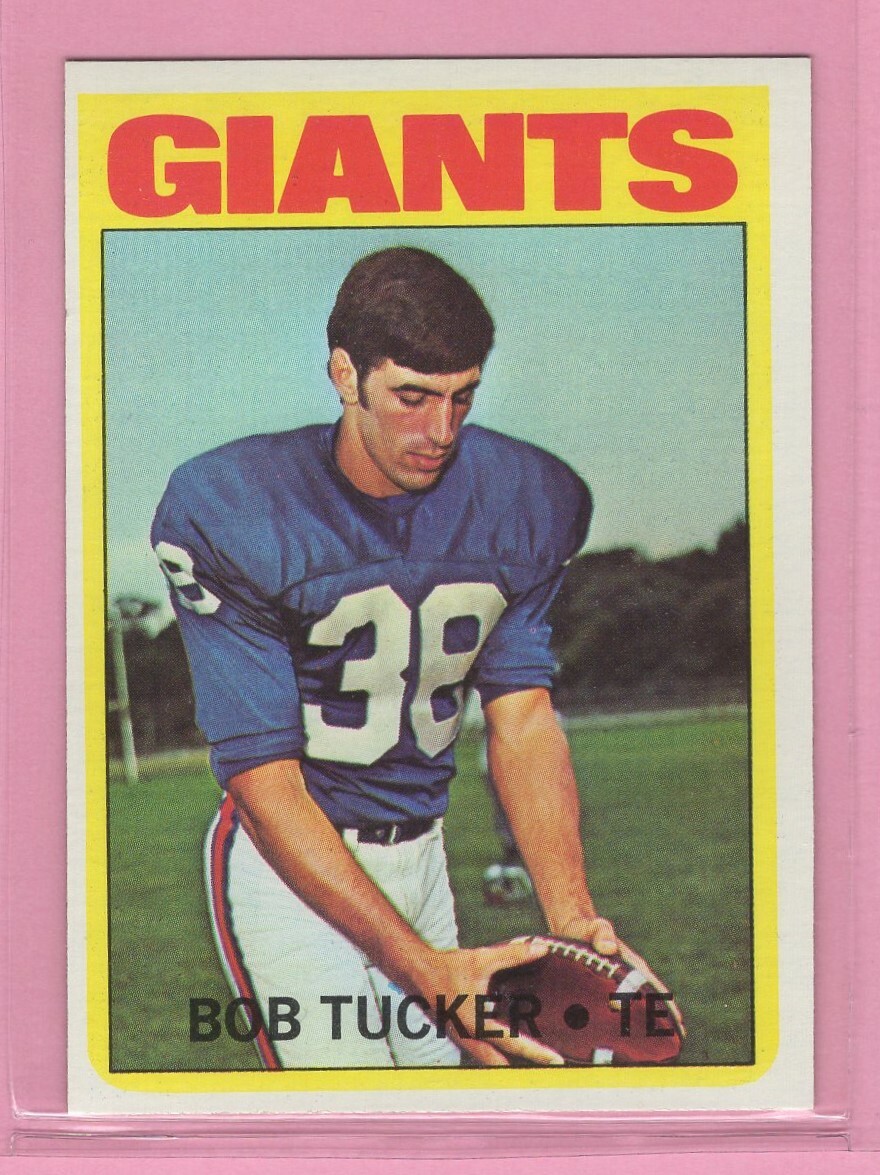 1972 Topps # 185 Bob Tucker - Giants - Box 727-347 | eBay
