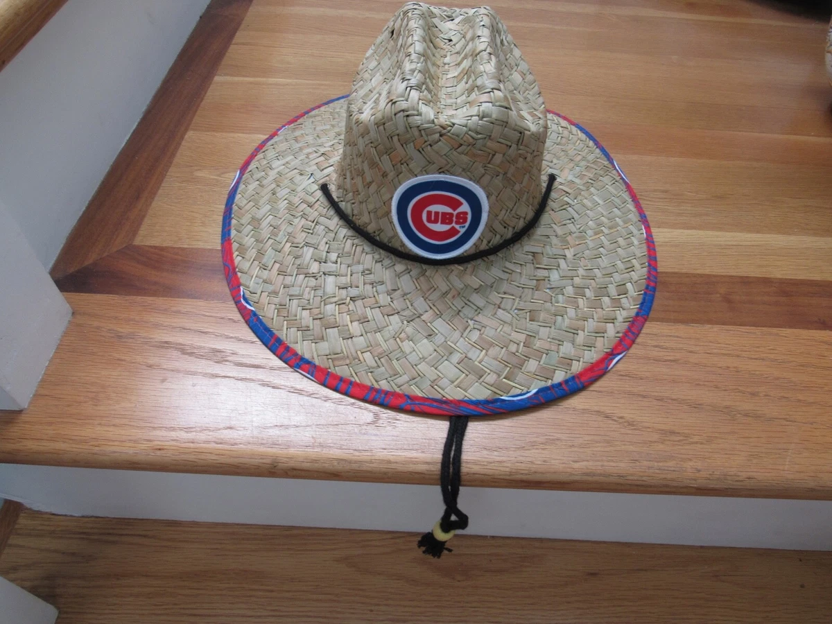 Cubs Straw Fedora