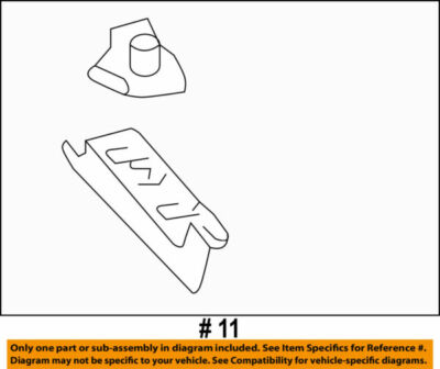 53852-52160 Toyota Pad, front wheel opening extension, lh 5385252160 ...