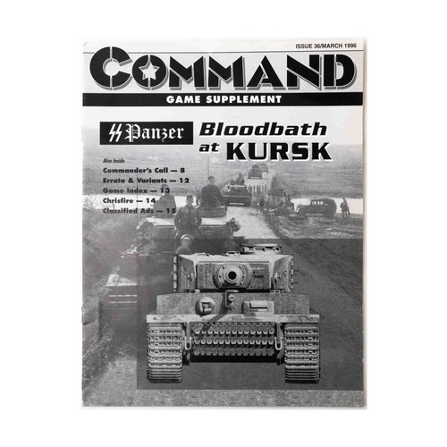 XTR Command Magazine Game Only SS Panzer - Bloodbath at Kursk Bag VG+ ...