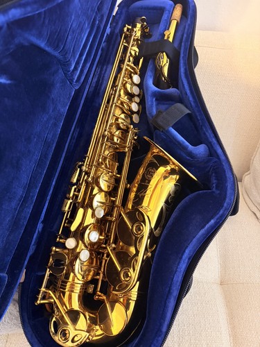 Selmer-Reference 54-Honey Gold Lacquer-Alto Saxophone-Protec Case-Pad ...
