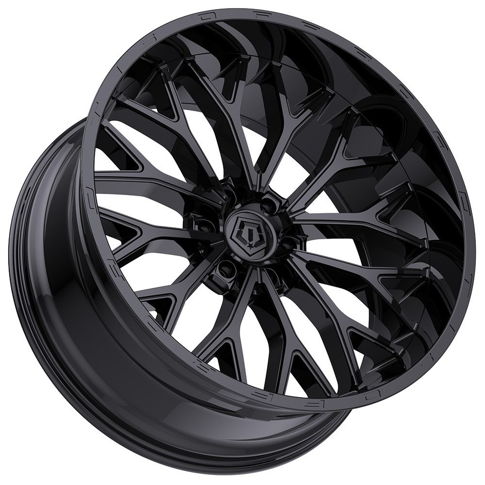 24x10" TIS Wheels 565B Gloss Black Off-Road Rims (5 pcs) | eBay