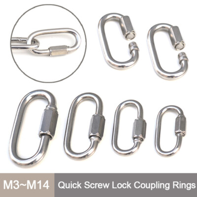 Quick Repair Chain Link Stainless Steel Screw Lock Connect Chain ...