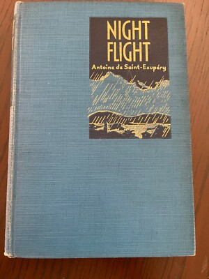 Vintage Book . Night Flight by Antoine de Saint-Exupery. first printing 1932 | eBay