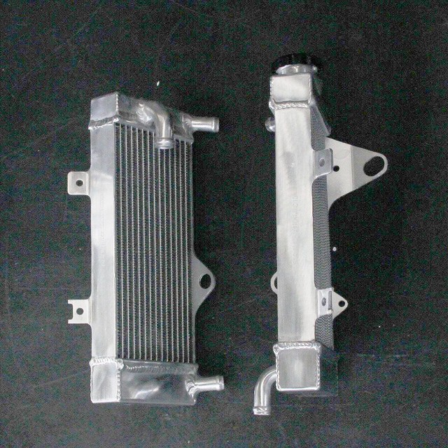 2 Core Aluminum Radiator Fit Honda CRF250R CRF250X 2004-2009 05 06 07 ...
