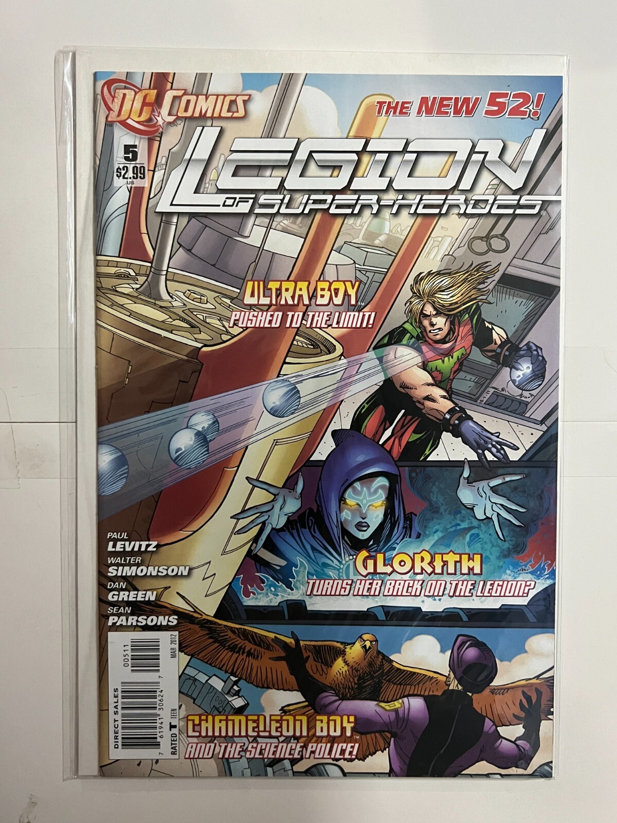 Legion Of Super-Heroes Ultra Boy Glorith #5 The New 52! DC Comics New ...