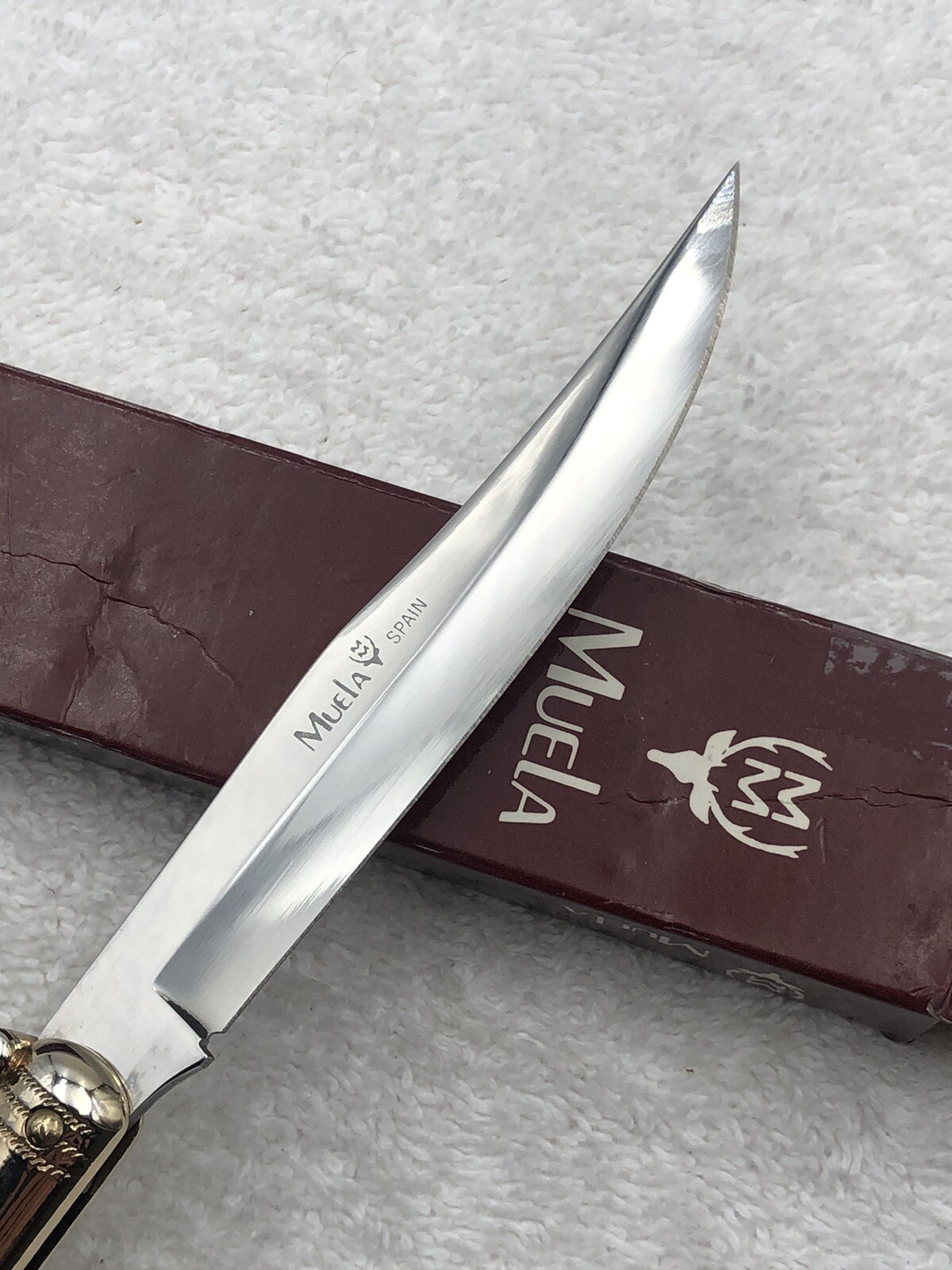 Vintage Muela 19003 Fury 1 Blade Toothpick Style Knife Made In Spain | eBay