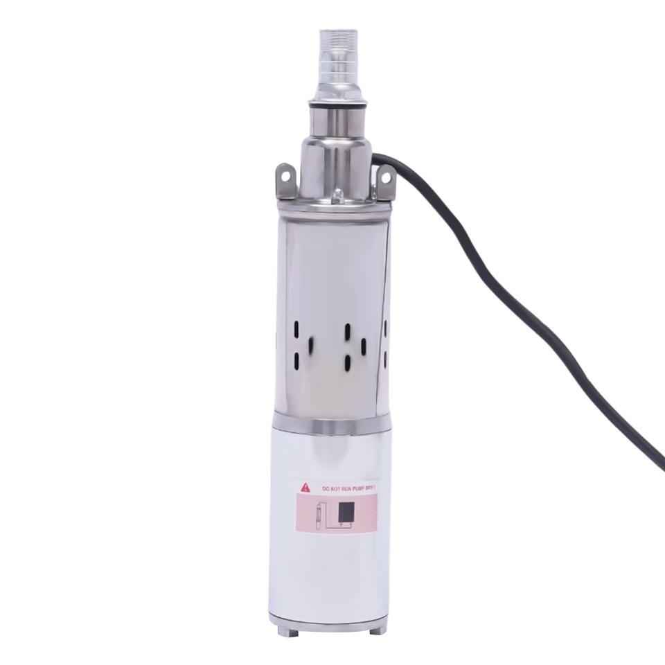 12V Solar Water Pump Farm Ranch Submersible Irrigation Bore Deep Well ...