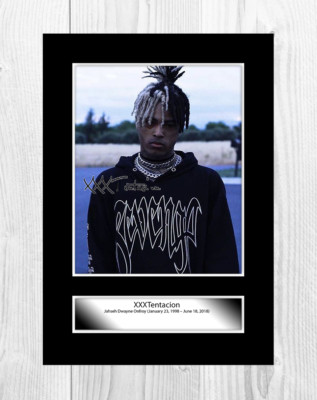 XXXTentacion 8 A reproduction autograph picture poster choice of frame ...