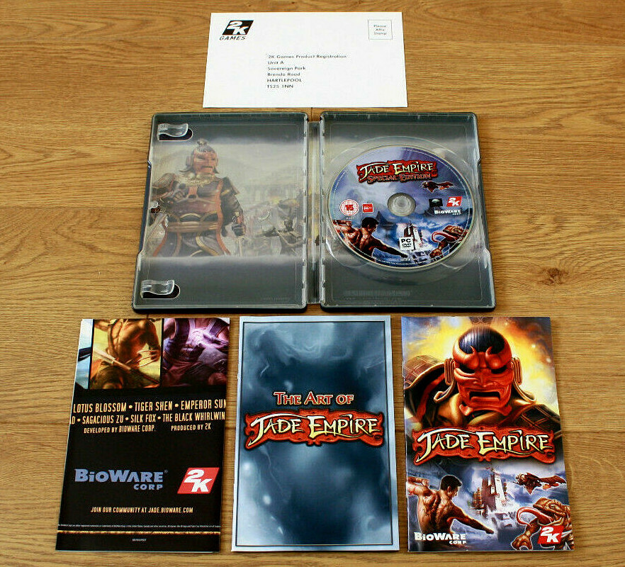 Jade Empire Special Edition Steel Case for PC DVD ROM inc Poster | eBay