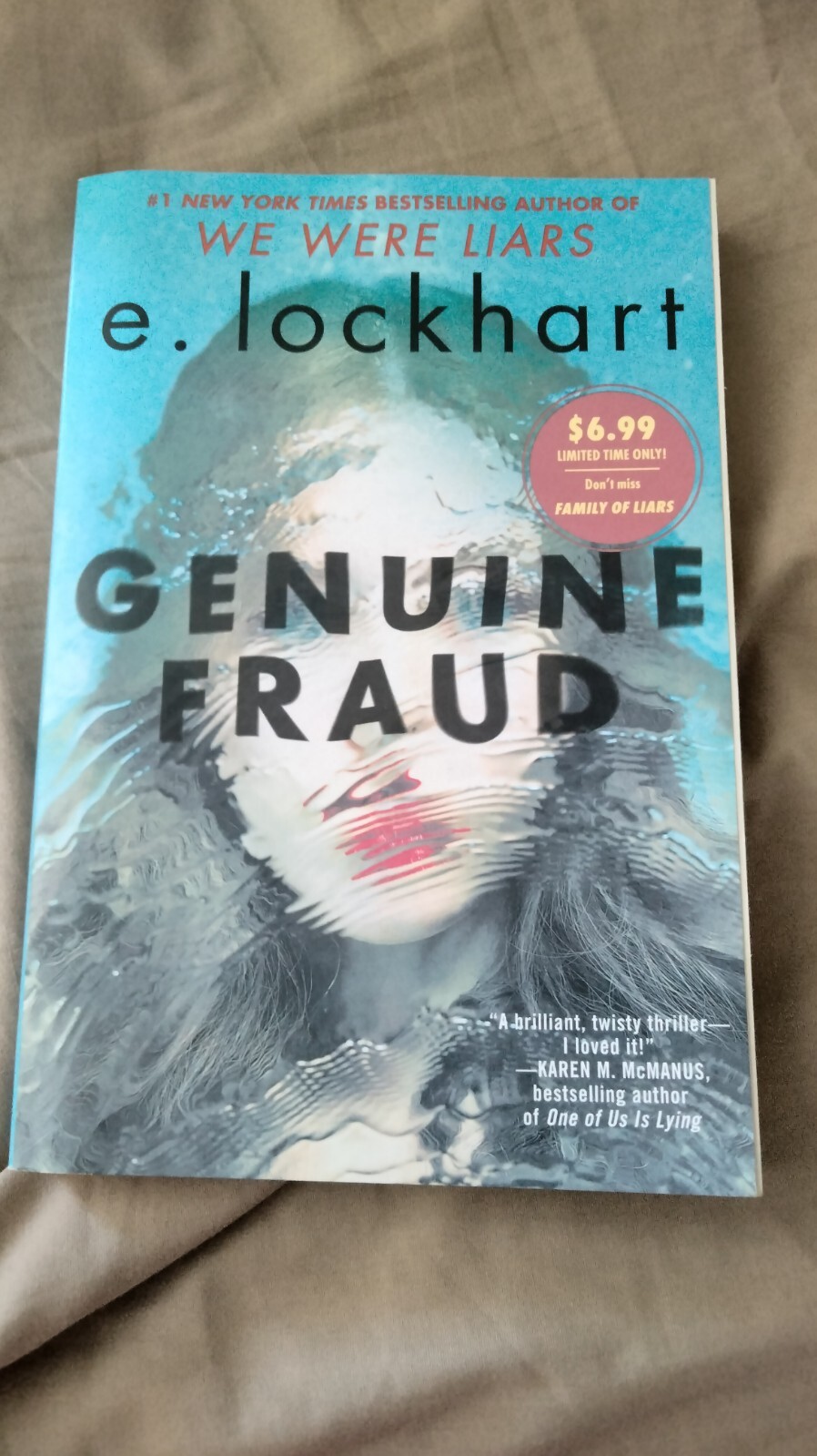 Genuine Fraud by E. Lockhart (2022, Trade Paperback) for sale online | eBay