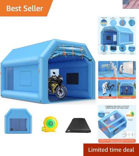 Versatile Inflatable Spray Tent for Professional Use - 12.5x10x8FT ...