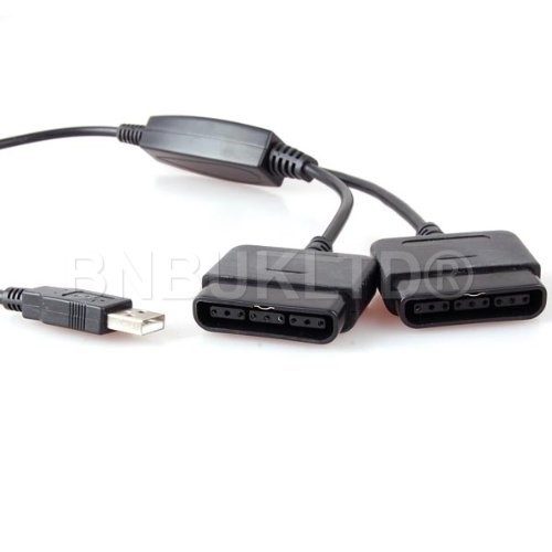Dual PSX PS1 PS2 Playstation 2 To PS3 PC USB Pad Controller Converter ...